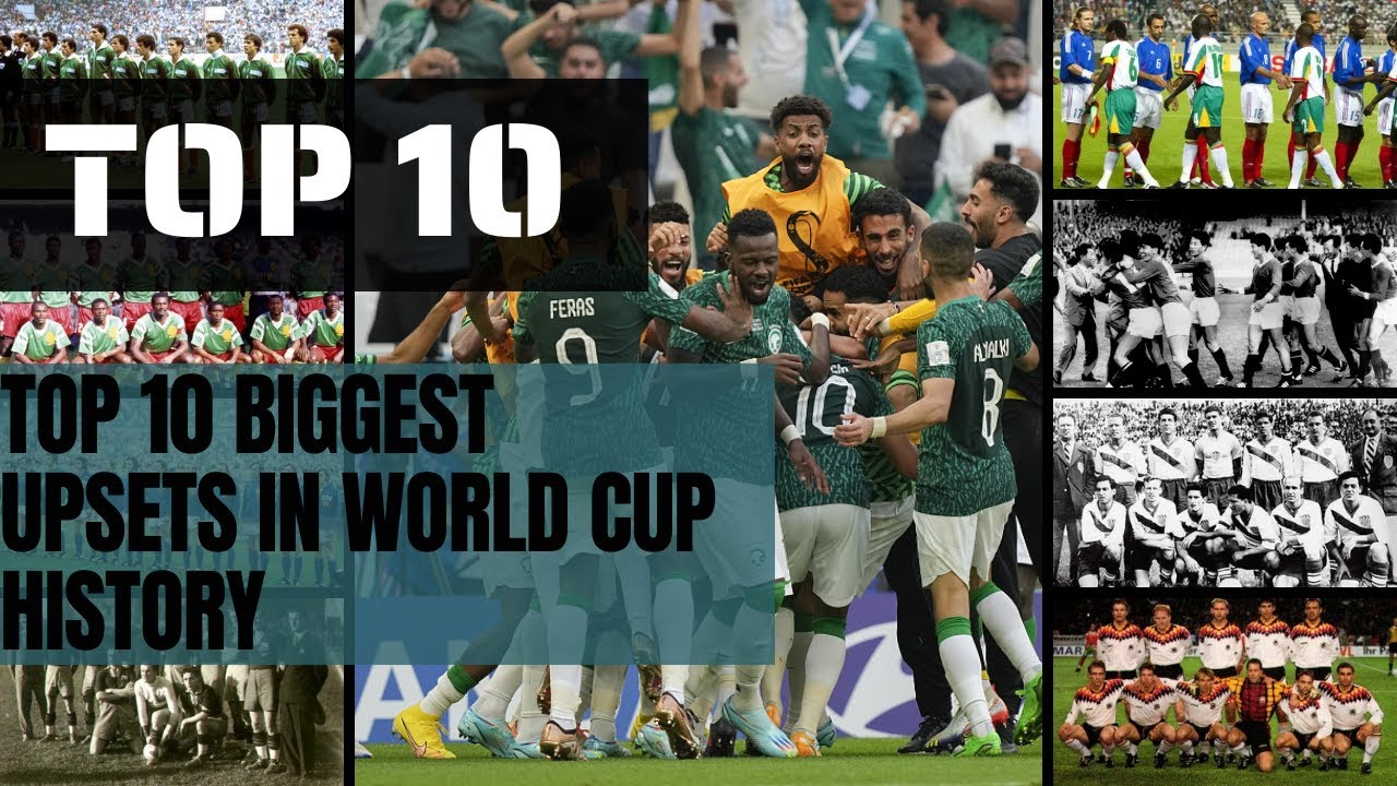 TOP 10 | Top 10 Biggest Upsets in World Cup History - YouTube