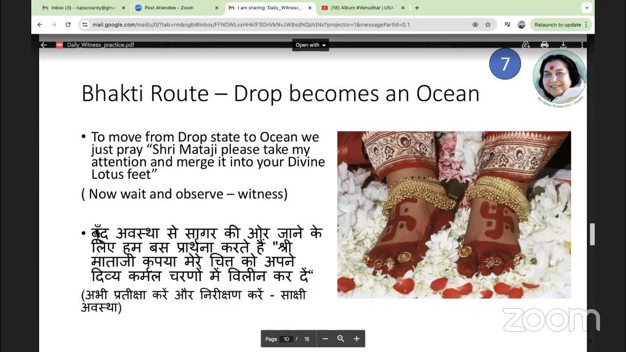 Virat Daily Meditation 4AUG2024 Witness Practice 1pm - YouTube