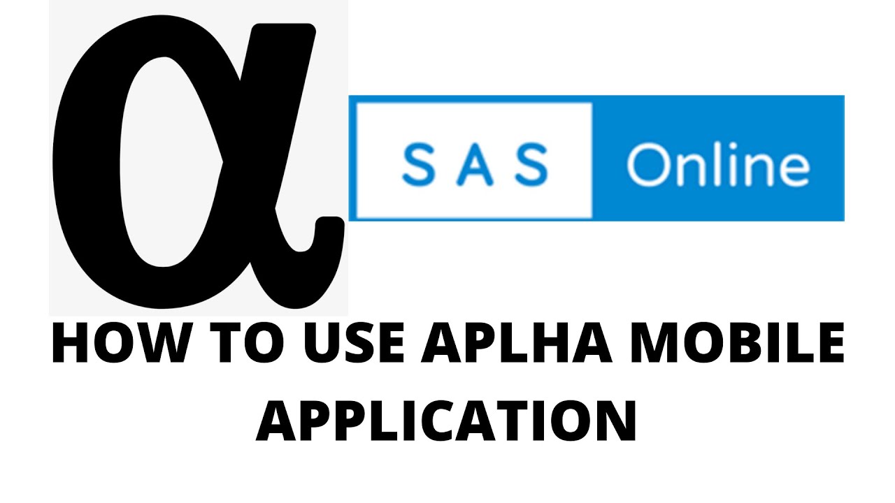 HOW TO USE SAS ALPHA ONLINE DEMAT APPLICATION - YouTube