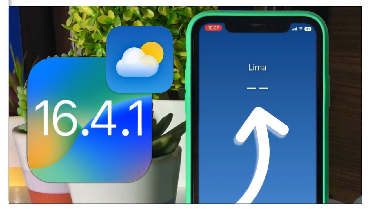 iOS 16.4.1 y iPadOS 16.4.1 disponibles con correcciones - YouTube