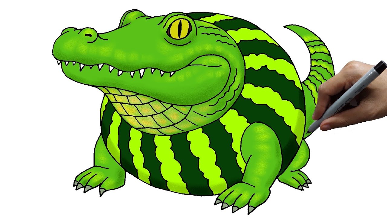 How to draw glorbo frutodrillo step by step - YouTube