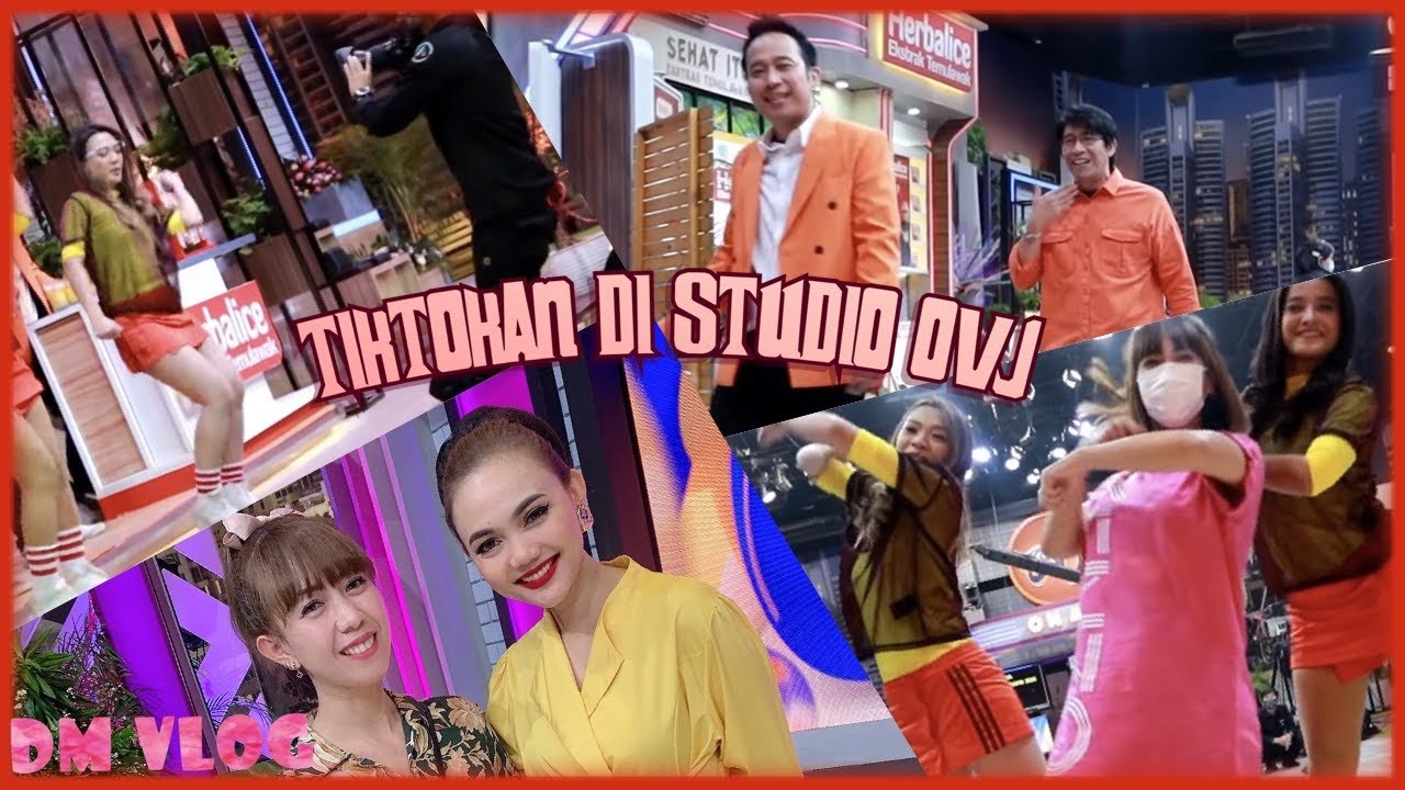 NEMENIN ADE DANCE LAGI DI OVJ LIVE TRANS 7|BIKIN TIKTOKAN DI STUDIO OVJ ...