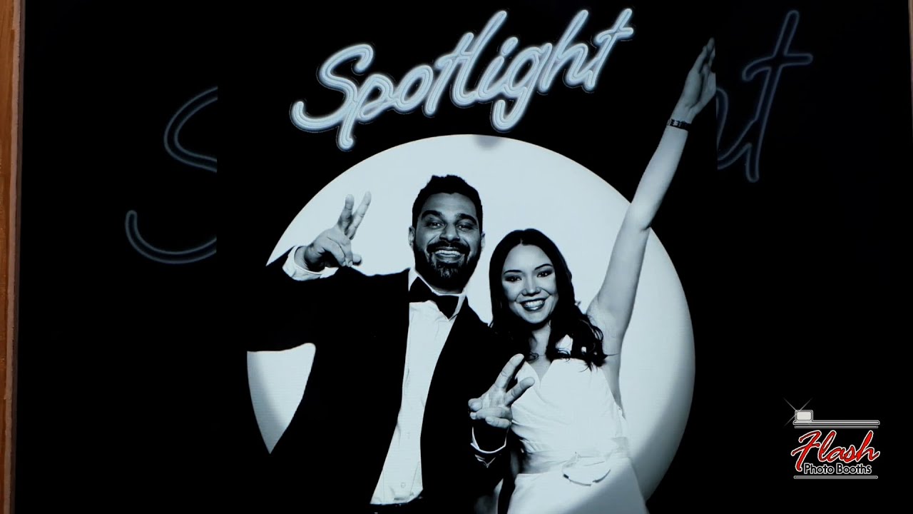 Spotlight Booth | The Ultimate Wedding & Event Photo Experience - YouTube
