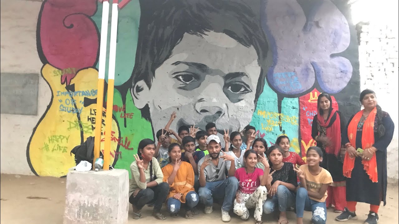Graffiti portrait mural workshop with SOS children’s !! # ...