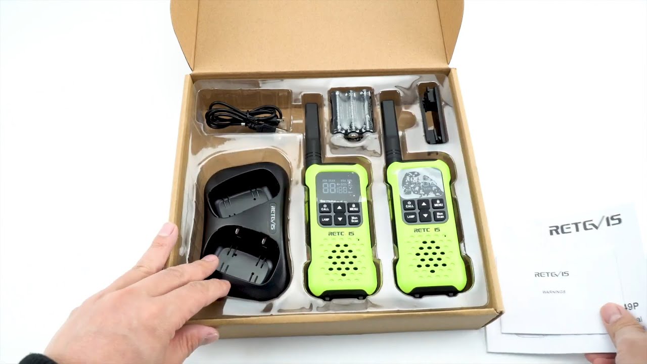 Retevis RT649P 2.0 - Unboxing - YouTube
