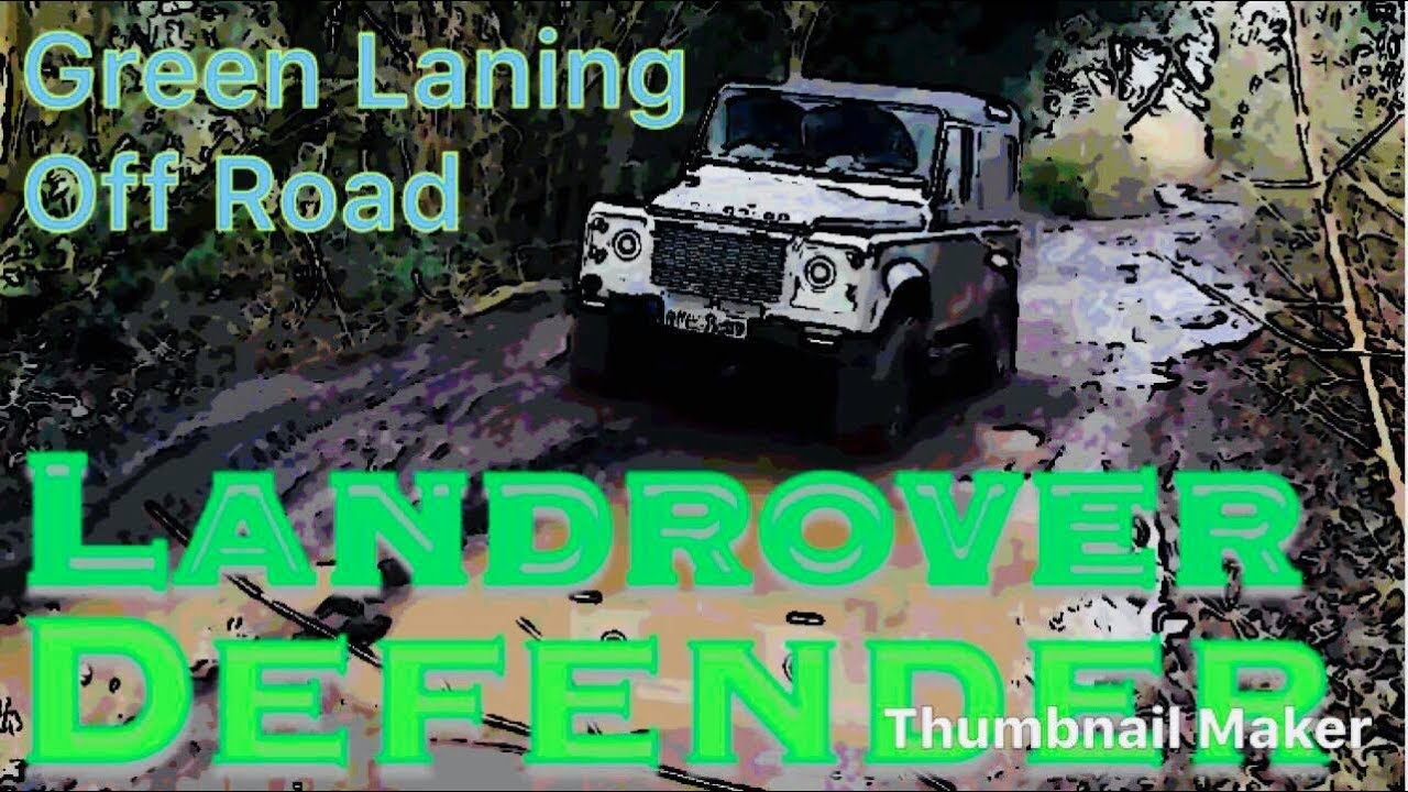 Landrover defender OFF ROAD (GREEN LANING) IN MIDLANDS. - YouTube