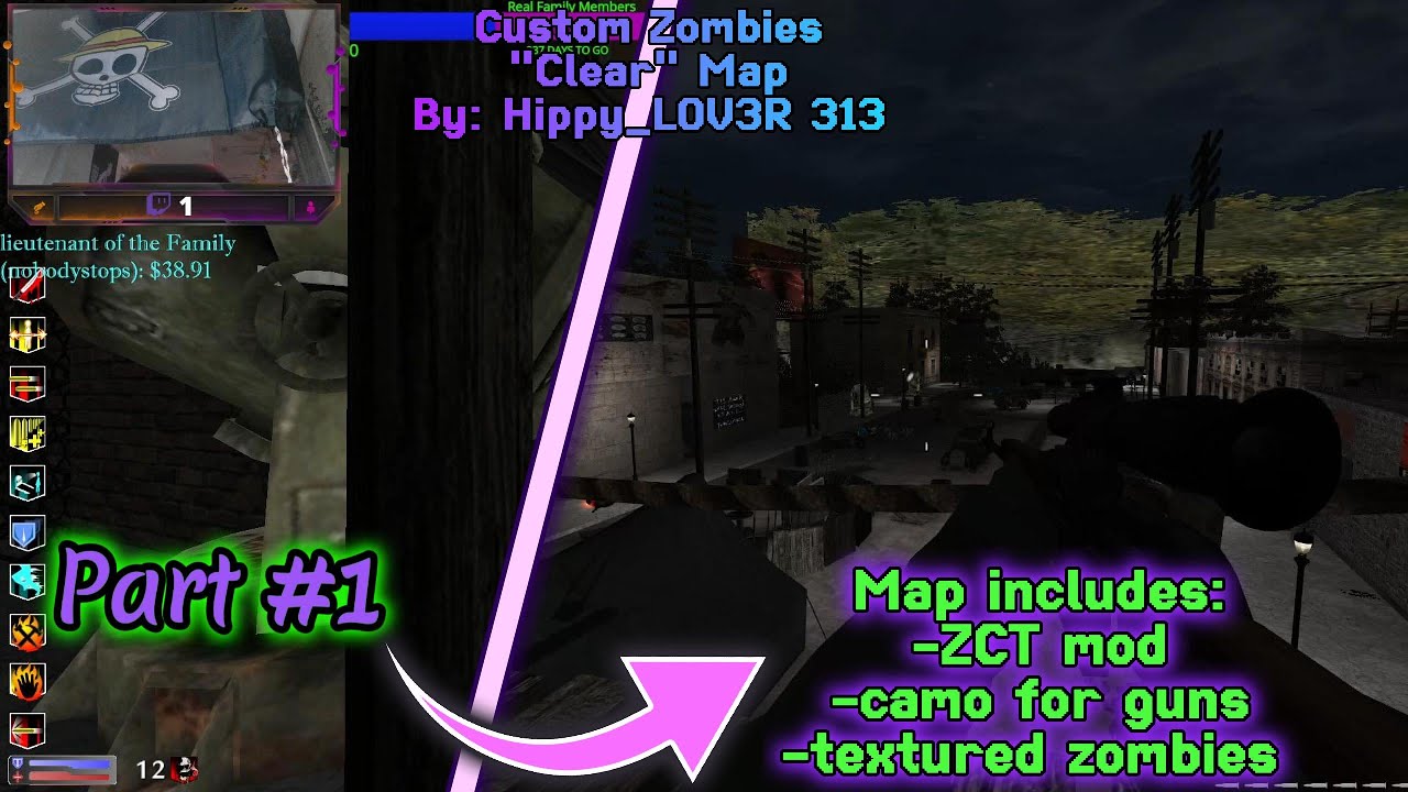Custom Zombies Solo "Clear" Map Part #1 - YouTube