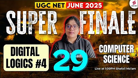 UGC NET Computer Science by Shefali Ma'am | UGC NET and SET 2025 ...