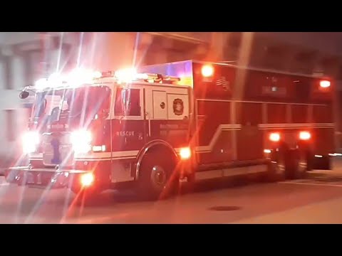 Baltimore City Rescue 1 Responding To Rescue Alarm 40-40 - YouTube
