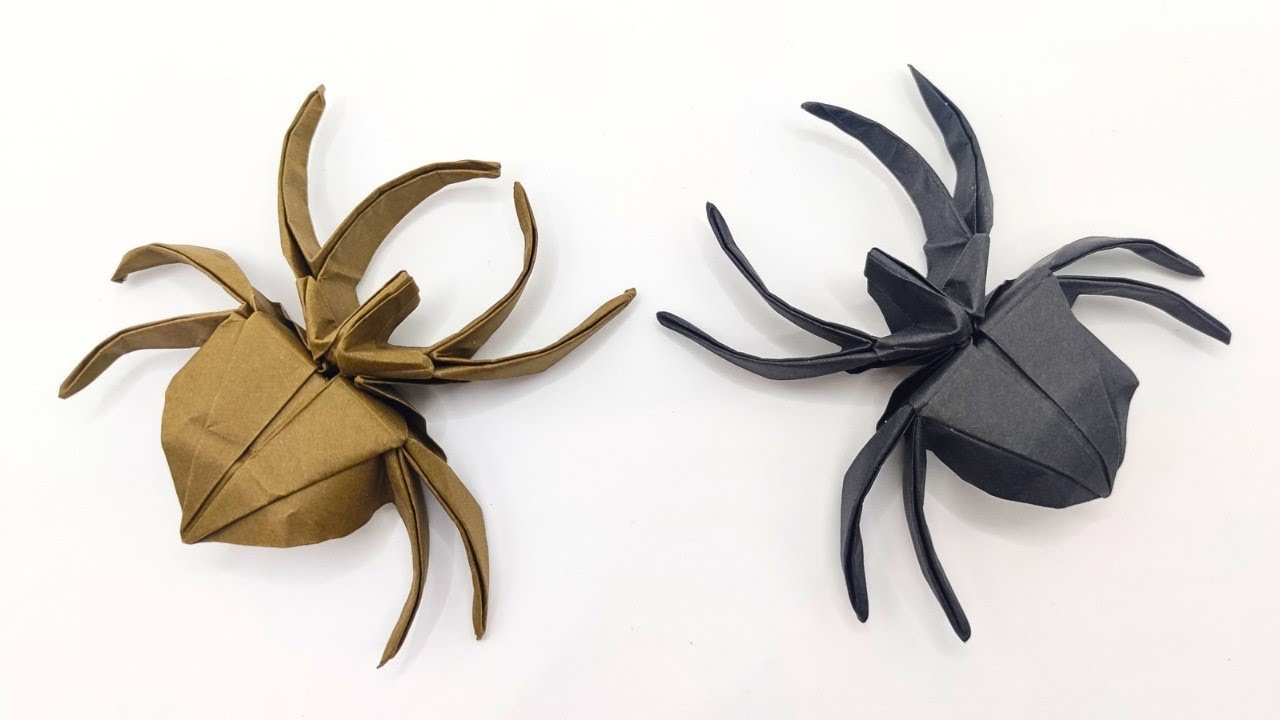 Origami SPIDER Tutorial How To Make A Paper Spider YouTube origami-spider-tutorial-how-to-make-a-paper-spider-youtube