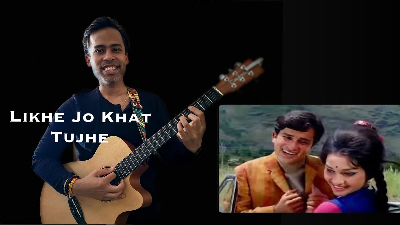 Likhe Jo Khat Tujhe - Acoustic Guitar Cover | Instrumental Melody ...
