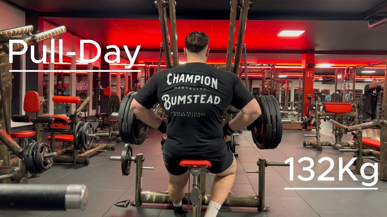 132kg Natural !? Heavy Pull-Day - Raw Trainingsvideo - YouTube