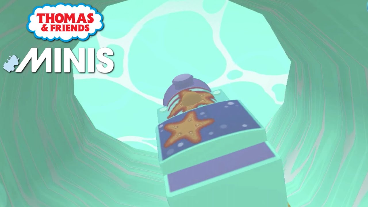 Thomas and Friends Minis - Aquatic Thomas Whirlpool Tube! Thomas Minis ...