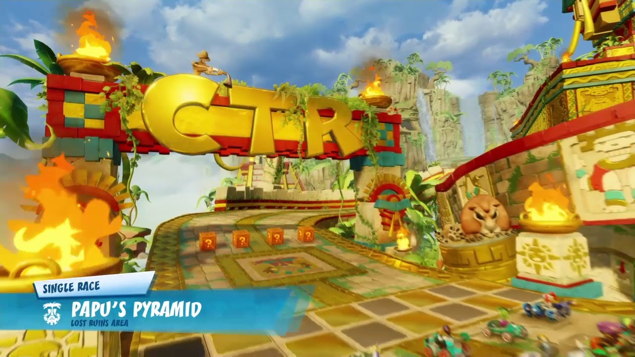 CTR gameplay 4 - YouTube