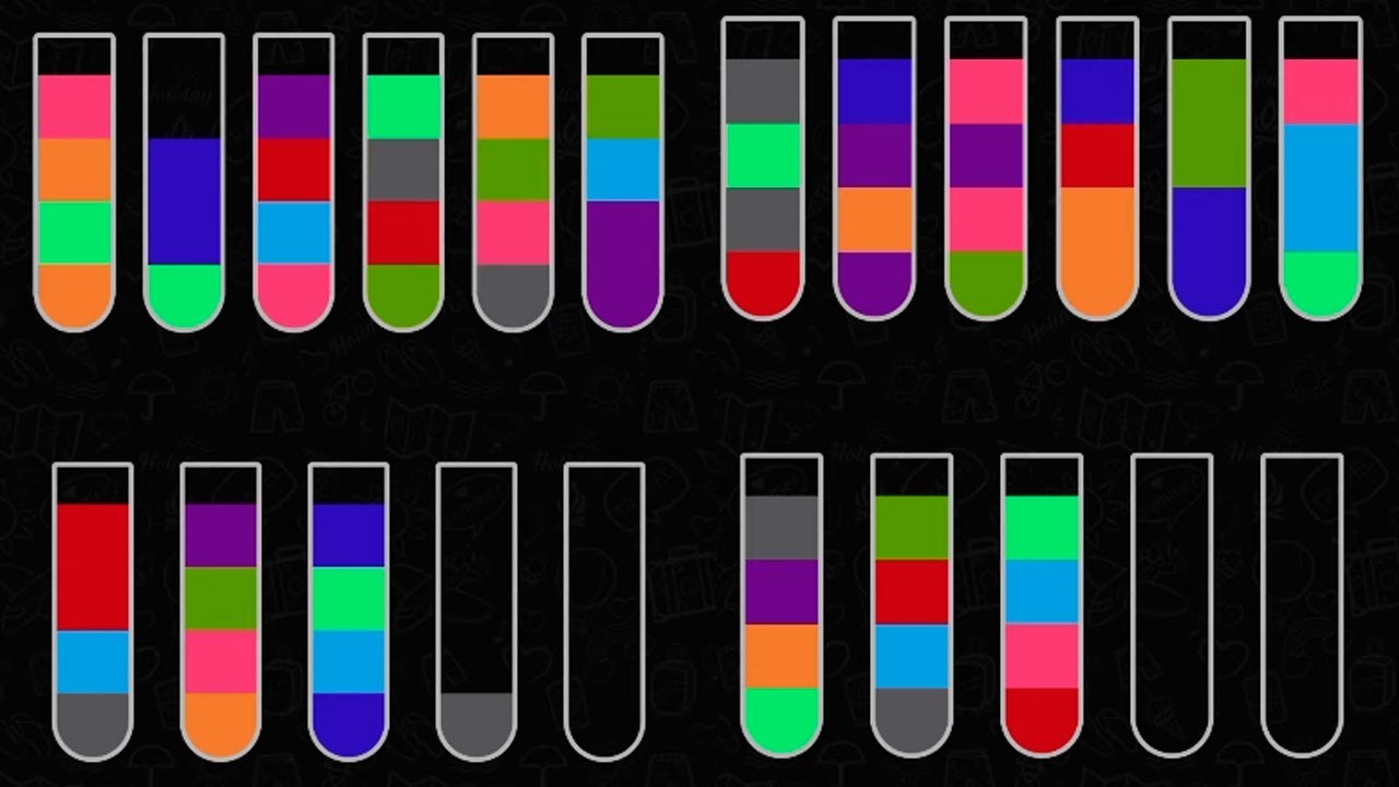 Water Sort Puzzle - All Levels Gameplay Android, iOS - YouTube