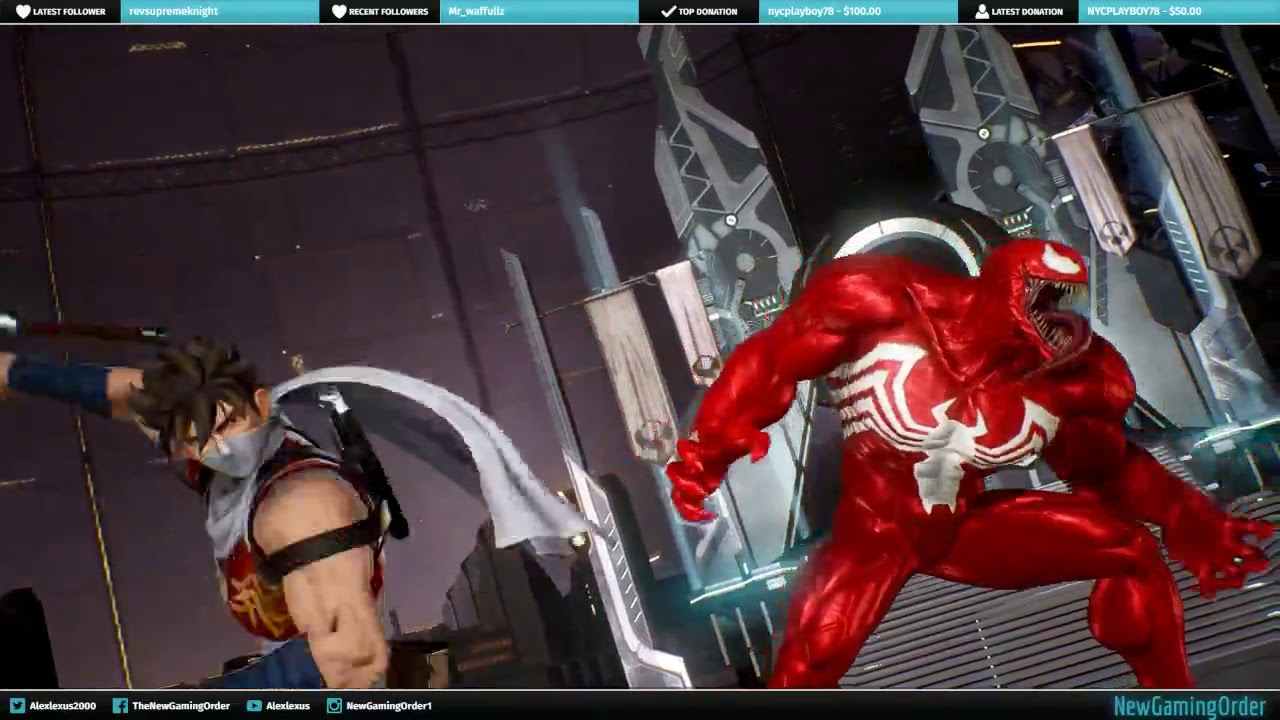 Marvel vs. Capcom Infinite DLC stream Venom day 2 (Part 1) - YouTube