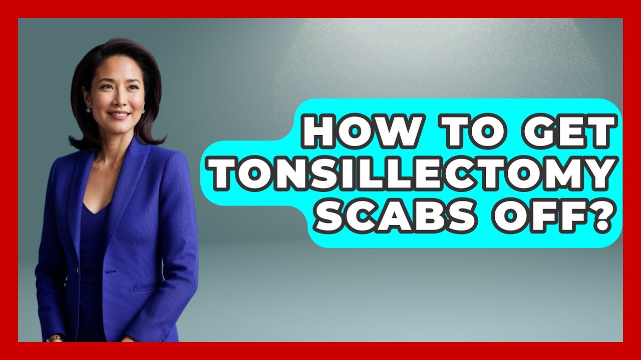 How To Get Tonsillectomy Scabs Off? - Ear Nose Throat Expert - YouTube