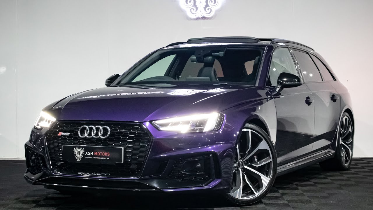 2018 AUDI RS4 AVANT AUDI EXCLUSIVE PAINT | Ash Motors Ltd - YouTube