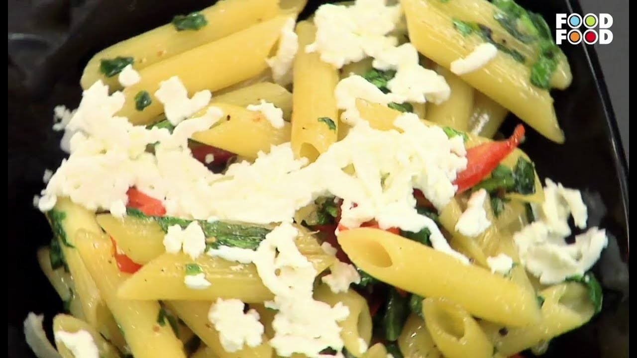 Spinach Pasta | Go Healthy | Chef Sahil Arora | FoodFood - YouTube
