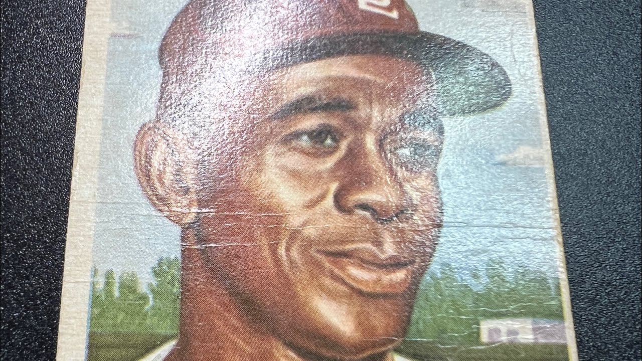 Fixing a small rip on a vintage Baseball Card - YouTube