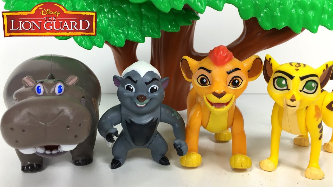 LION GUARD KION AND JANJA PLAYING HIDE AND SEEK IN TRAINING LAIR WITH ...