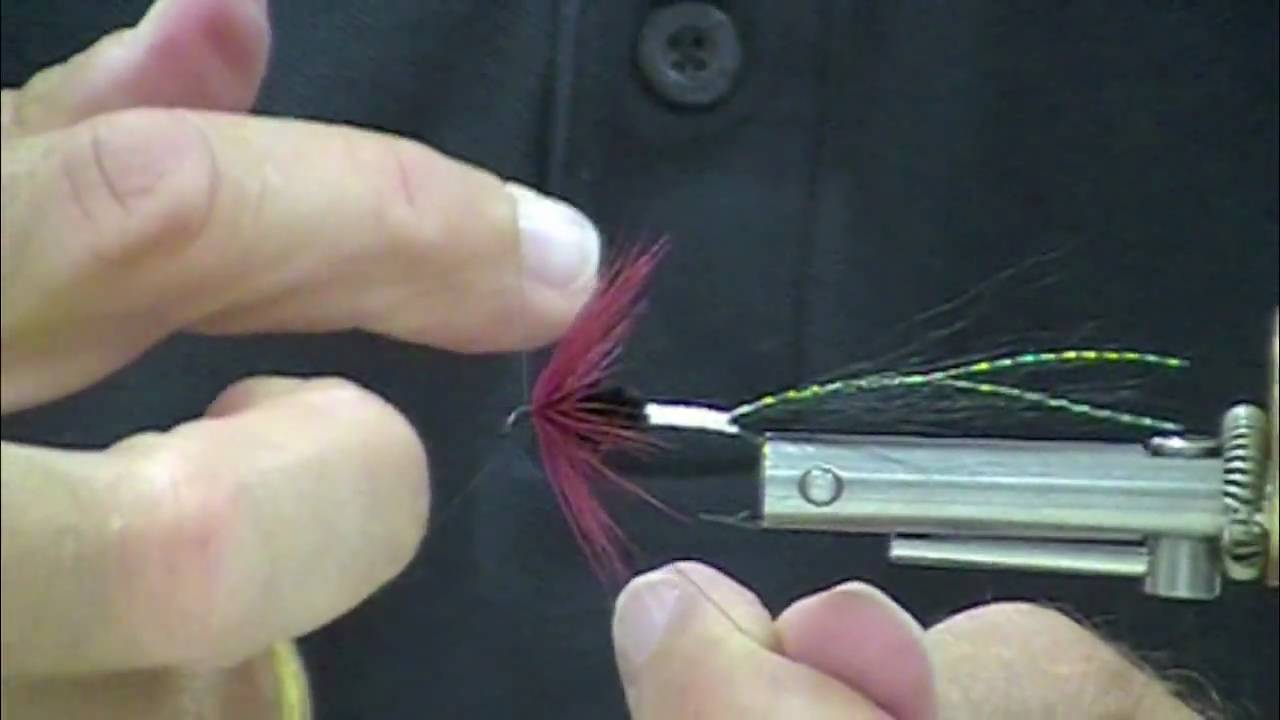 Summer Steelhead Flies Boss Series Claret and Black and Purple Black ...