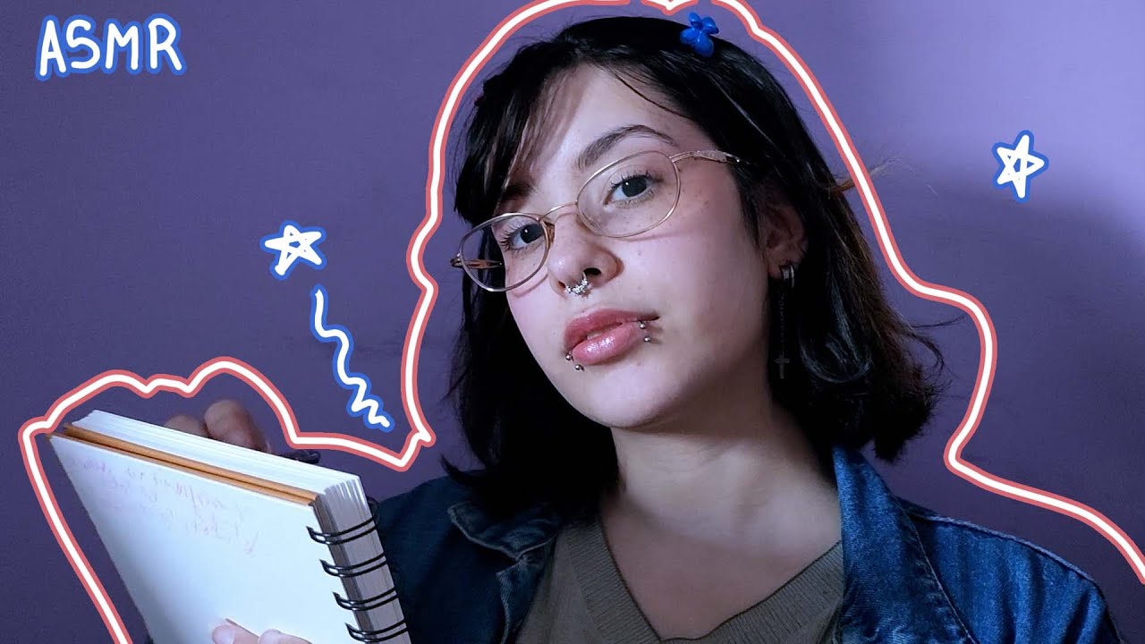 ASMR Drawing your portrait! (sketching and measuring) - YouTube