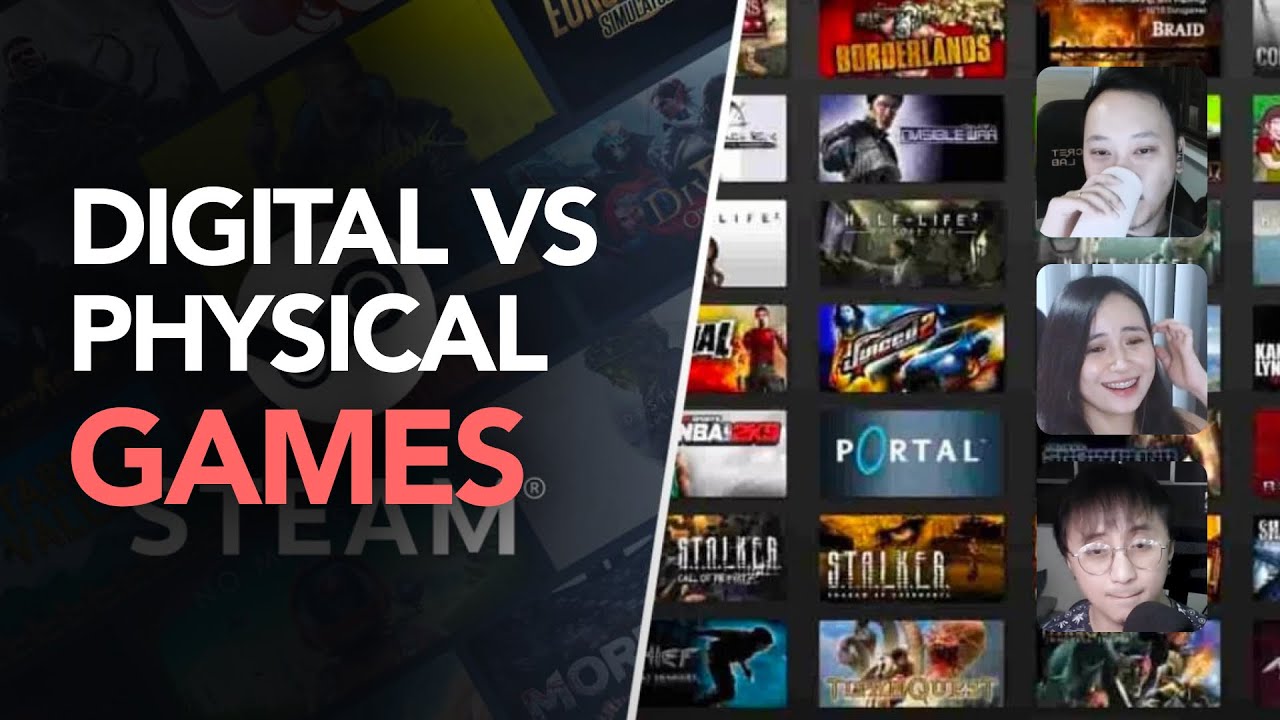 Digital vs Physical Games? ano mas sulit? Featuring PaperbugTV's Den ...