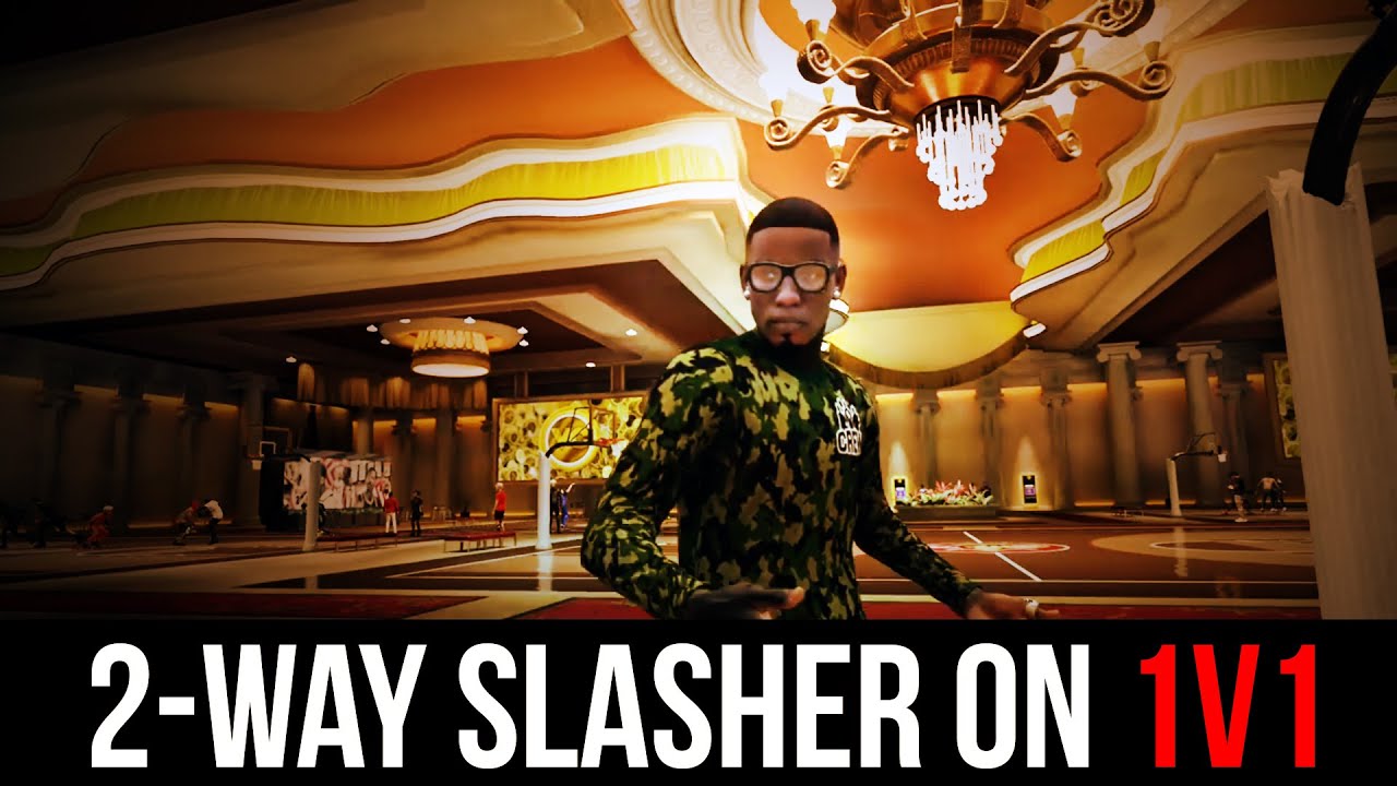 2-Way Slasher COMES BACK AGAINST POST SCORERS on the STAGE 1v1 Court ...