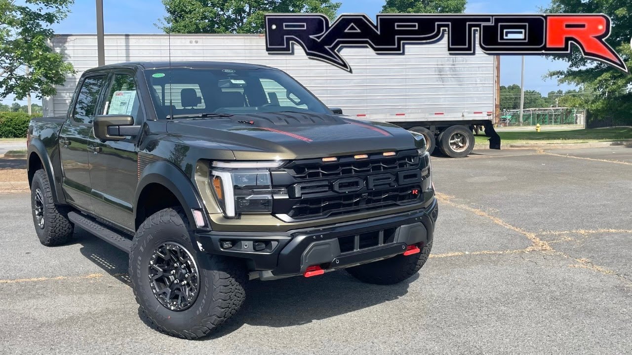 2024 Ford F-150 Raptor R: POV Start Up, Test Drive, Walkaround and ...