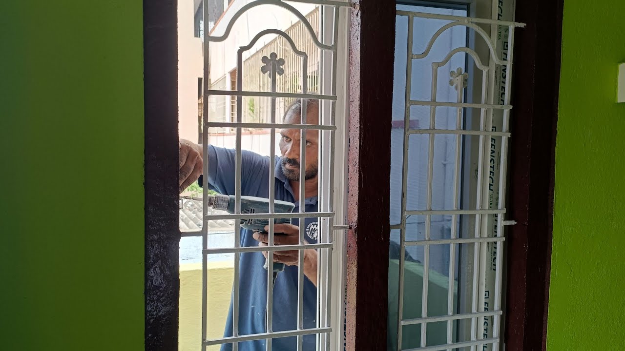 How to Install Upvc Windows for Cement Frames ? | House Renovation ...