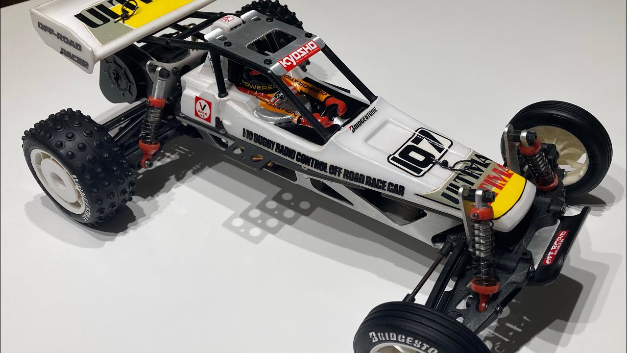 Kyosho Ultima (1986) Vintage Buggy RC Restauration Slideshow 2022 4K ...