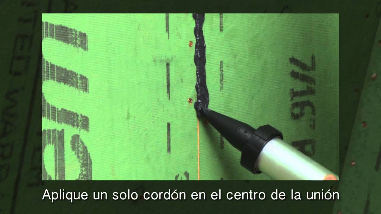 ZIP System™ liquid flash costura normal - YouTube
