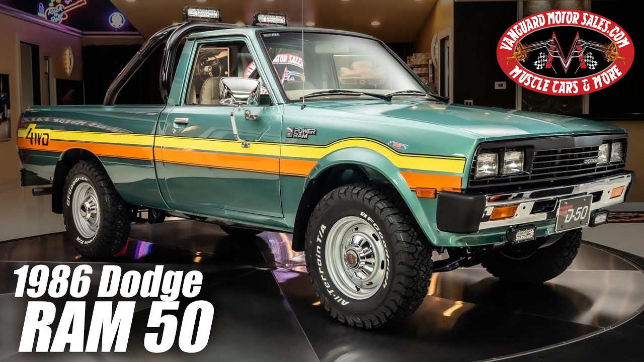 1986 Dodge Ram 50 Sport 4X4 Pickup For Sale Vanguard Motor Sales #6960 ...