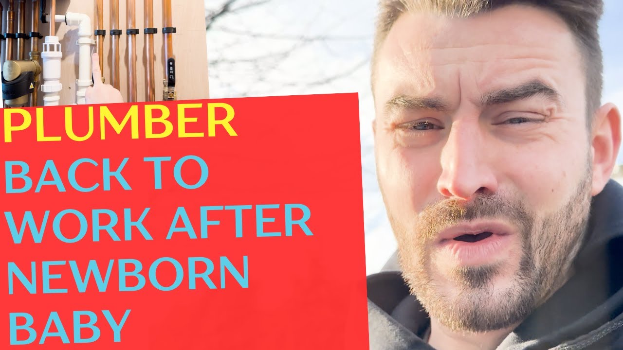 PLUMBER Back to WORK After BABY! RENOVATION Update + Plumbing Progress ...