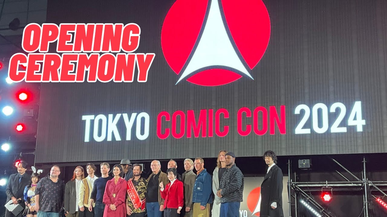 Tokyo Comic Con 2024 Opening Ceremony 東京コミコン2024 オープニングセレモニー - YouTube