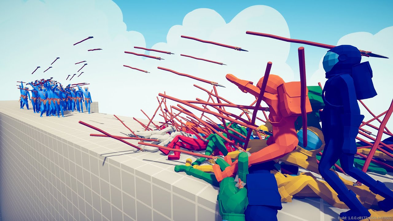 Units Attack Very Fast vs AMONG US - Totally Accurate Battle Simulator ...