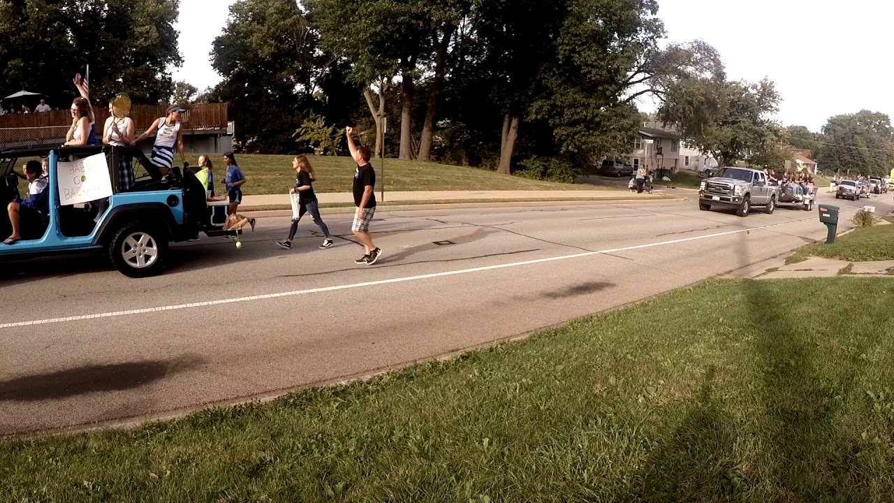Limestone Rockets Homecoming Parade 2018 - YouTube