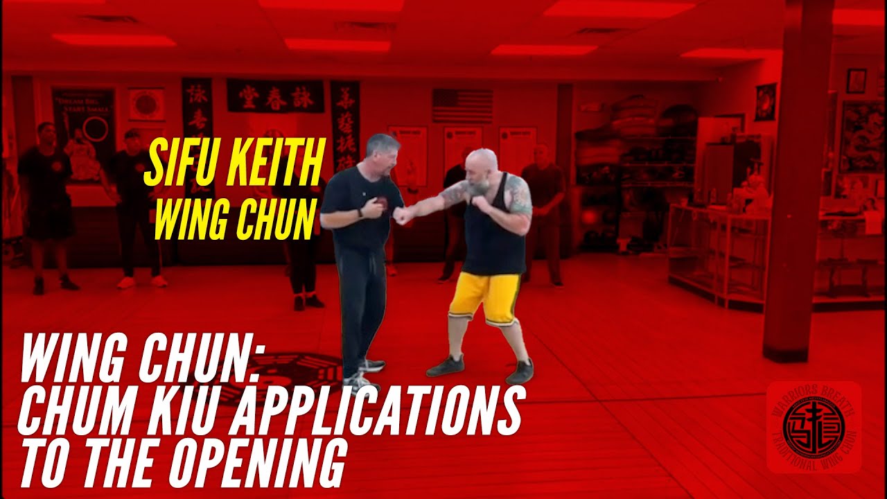 Wing Chun - Chum Kiu Applications To The Opening - YouTube