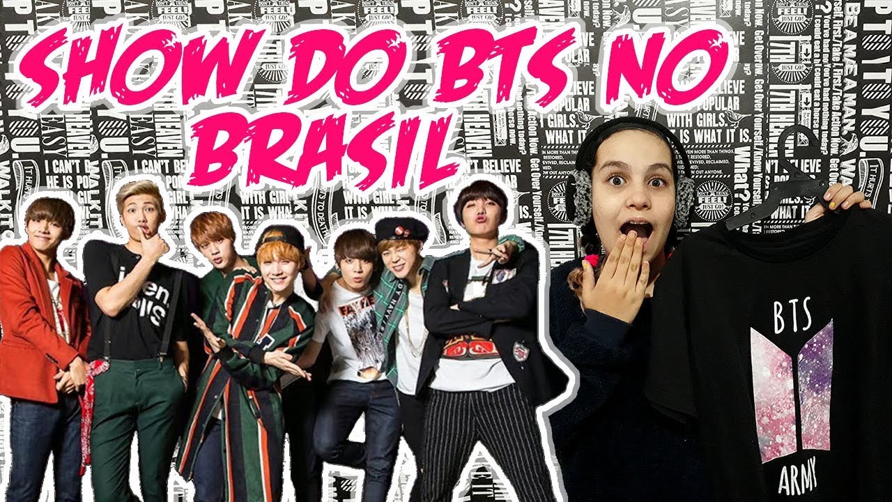 SHOW DE KPOP BTS NO BRASIL - ANSIEDADE DE ARMY - HORA DA MARI - YouTube