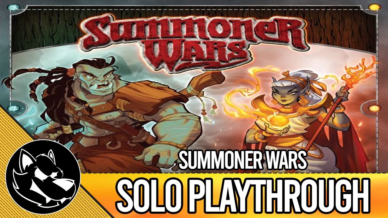 Summoner Wars Starter Set | Solo Playthrough - YouTube