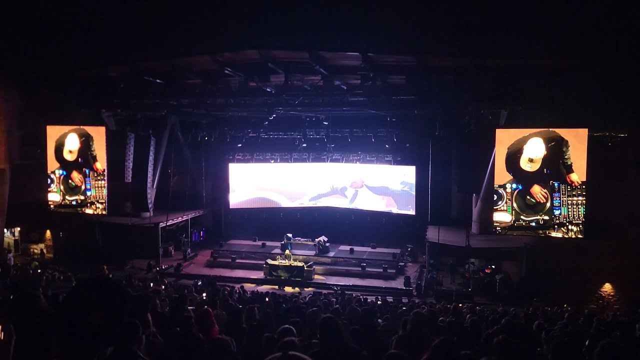 DJ SHADOW live at RED ROCKS - YouTube