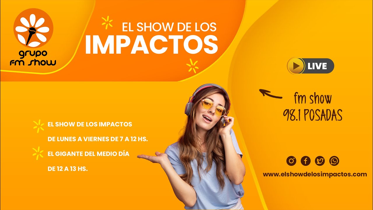 EL SHOW DE LOS IMPACTOS 17/01/2024 EN VIVO - FM SHOW 98.1 POSADAS - YouTube
