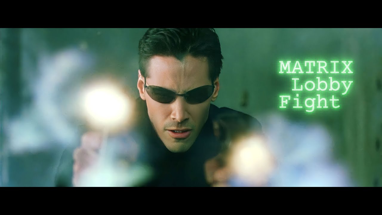 Matrix Lobby Scene - YouTube
