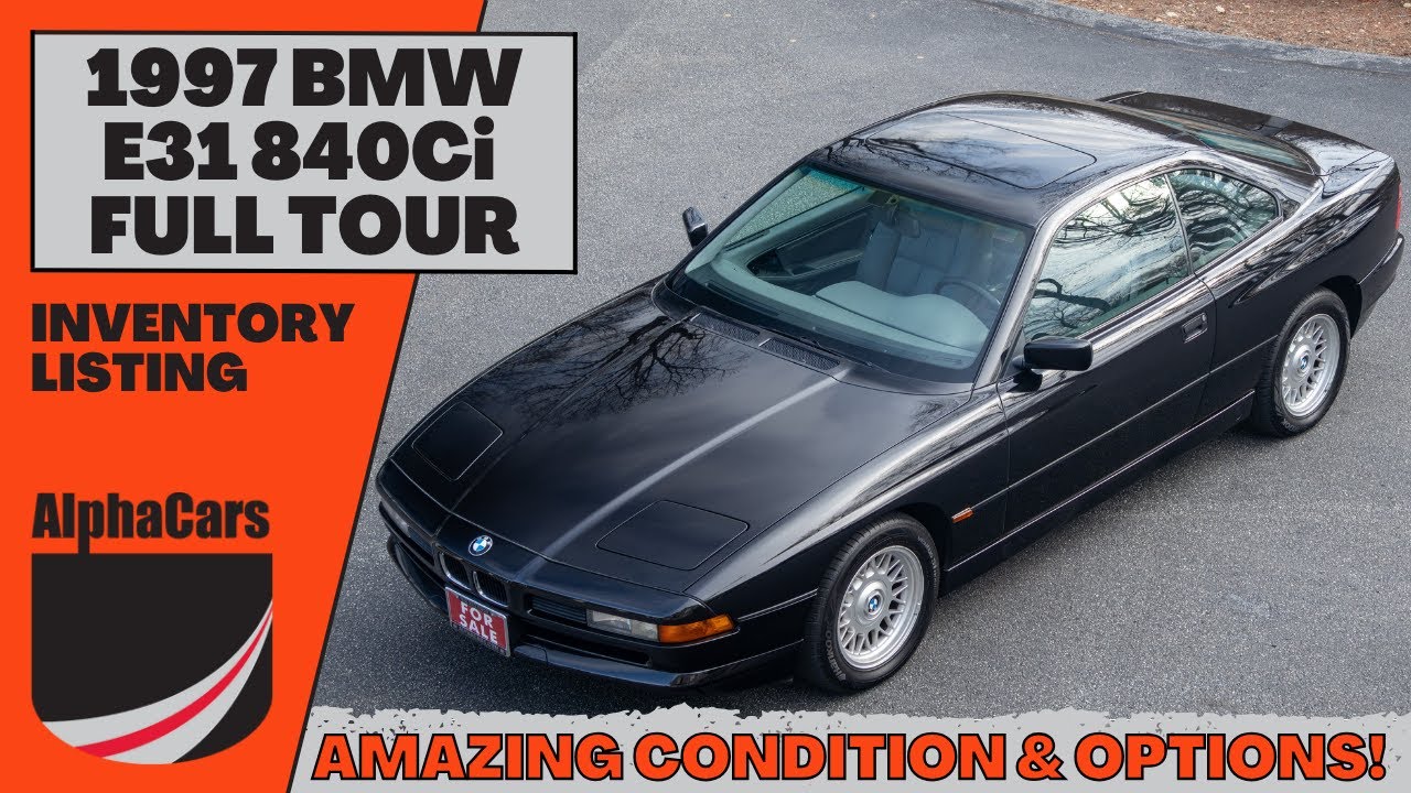 The Pinnacle of 90s BMW: Exploring the 1997 E31 840Ci - YouTube