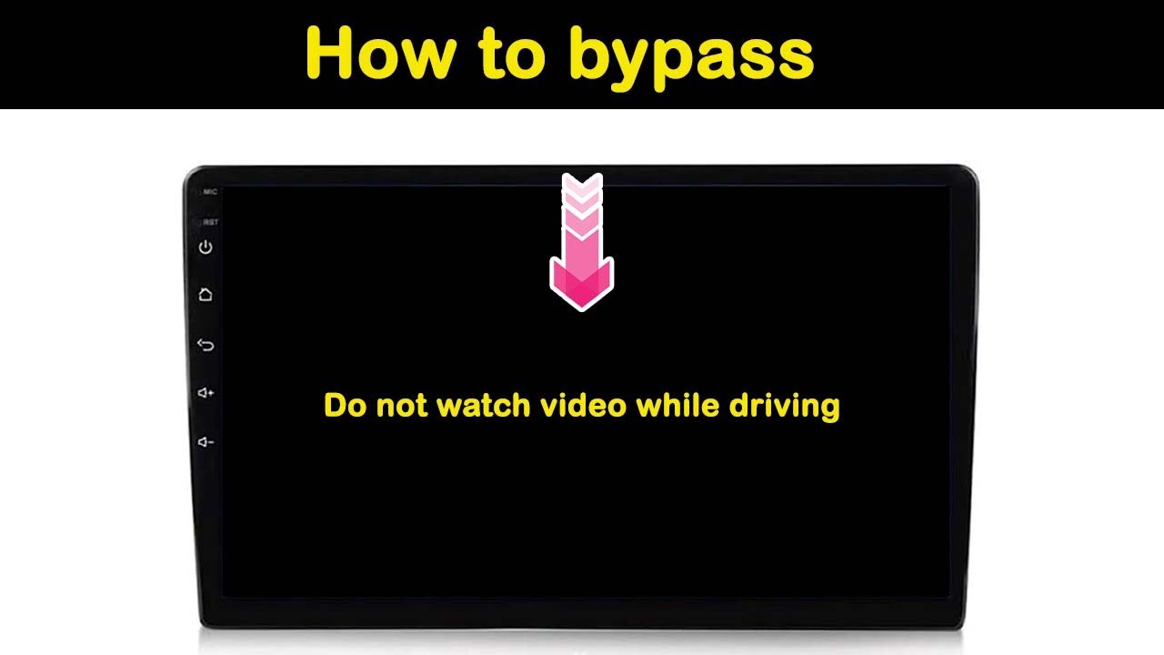 ⚠️ Do Not Watch Video While Driving || How to Fix Video Warning - YouTube