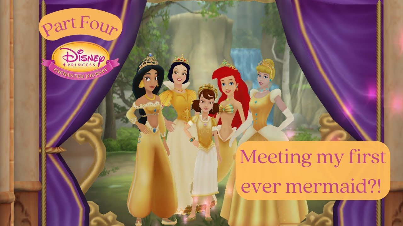 Meeting Ariel! | Disney Princess Enchanted Journey Full Playthrough Pt ...