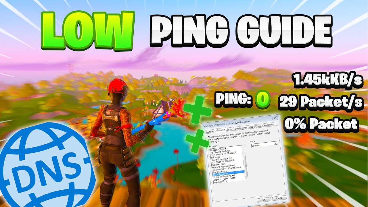 How To Get 0 Ping and 0 LATENCY In Fortnite CHAPTER 2 REMIX! (Lower ...