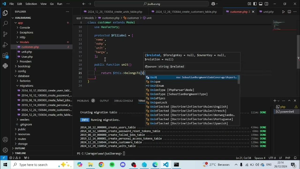 Laravel filament Sistem CRUDS - YouTube