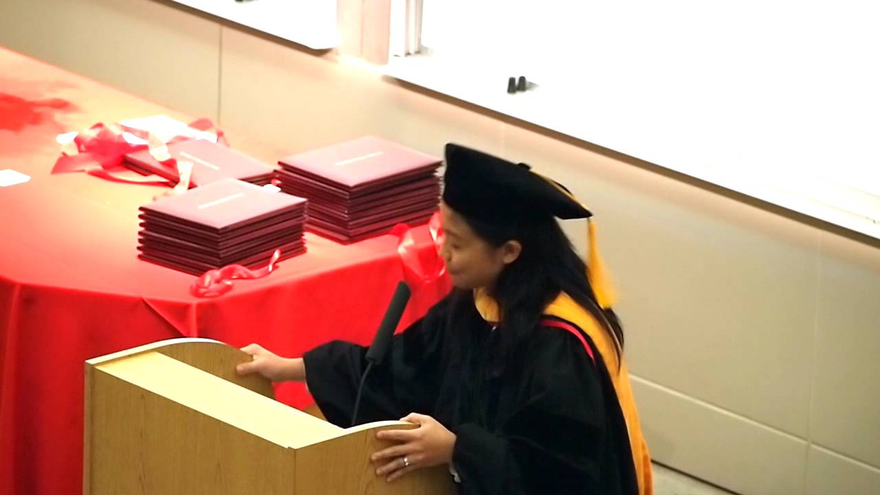 Kimmy Wu Commencement Speech 2015 - YouTube